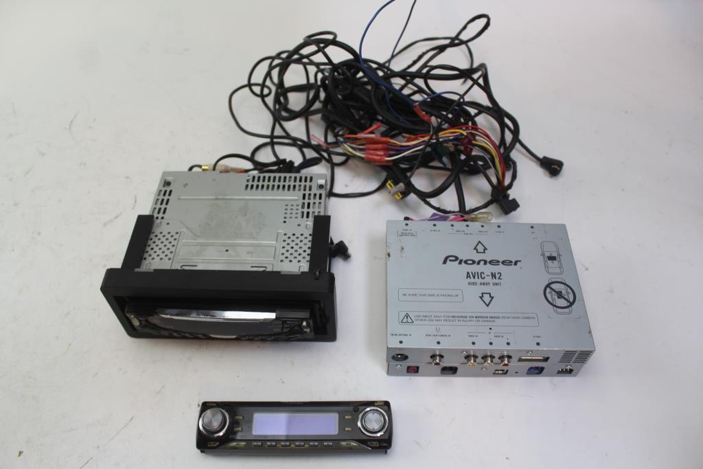 Kenwood Car Stereo, Pioneer Deh-P6700HP Stereo Face, Hideaway Unit: 3 ...
