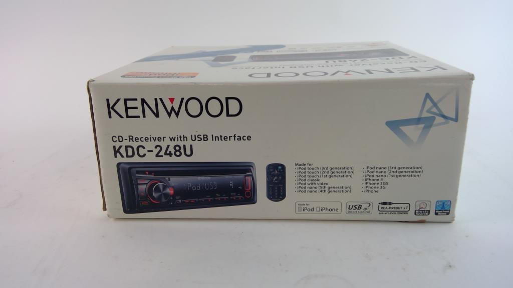 Kenwood CD-Reciever With USB Interface | Property Room