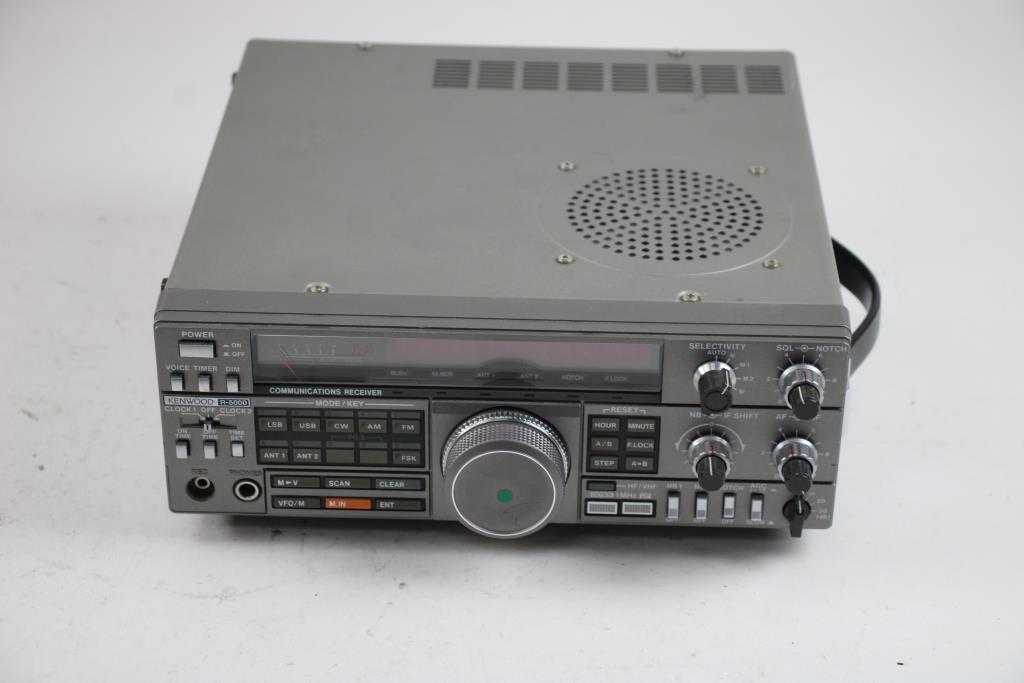 Kenwood Communications Receiver, R-5000 | Property Room