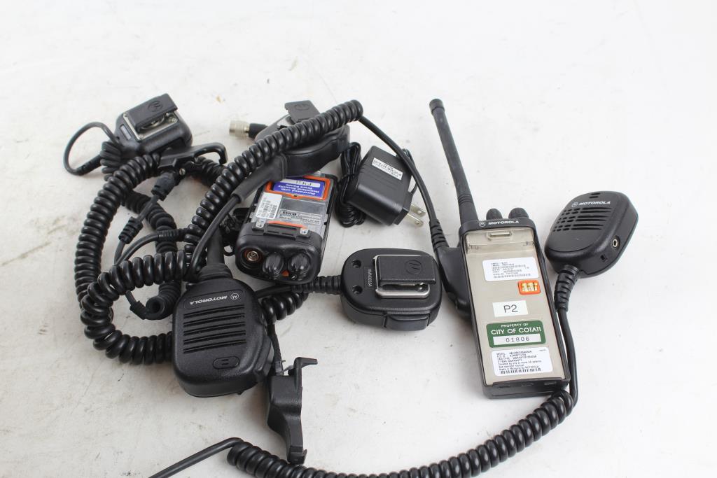 Kenwood Radio Microphones, FM Transceiver, And More | Property Room