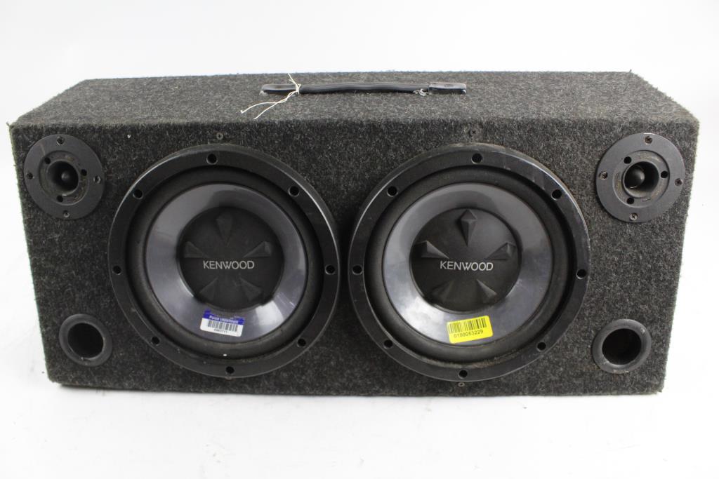 Kenwood Subwoofers In Box | Property Room