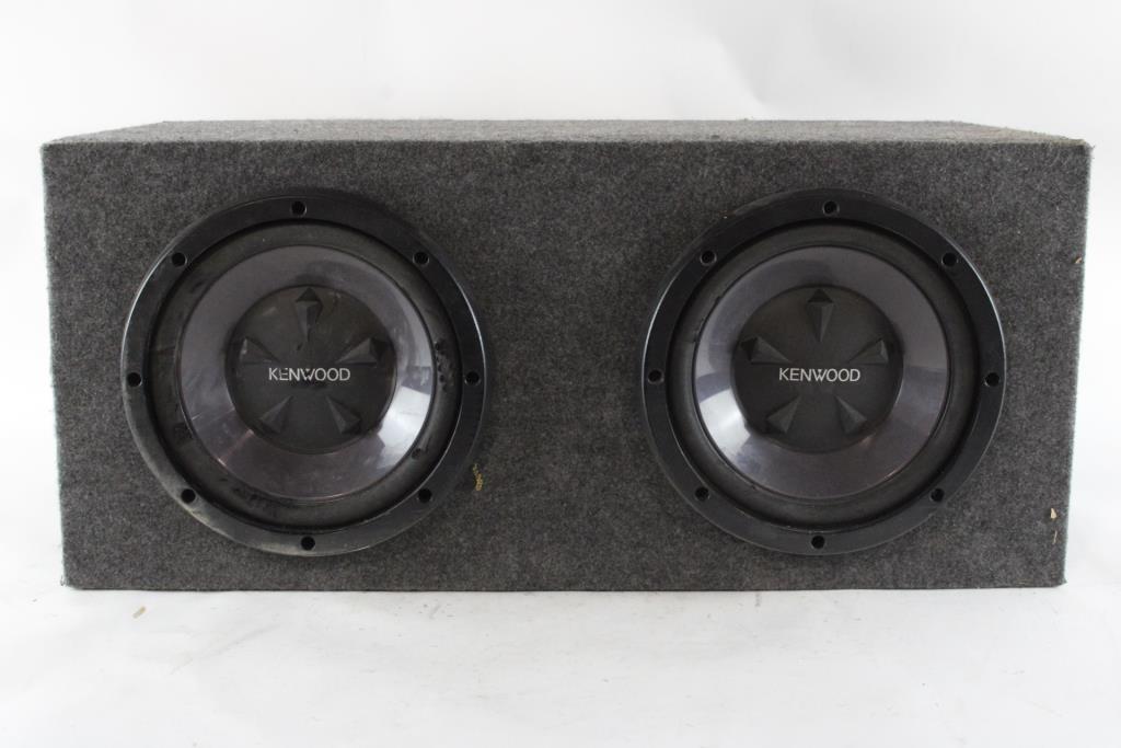 Kenwood Subwoofers With Box, 3 Pieces | Property Room