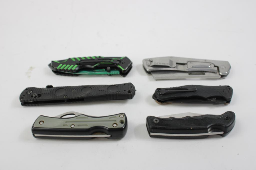 Kershaw, Gerber, Tactical Team Knife Bulk And More, 6 Pieces | Property ...