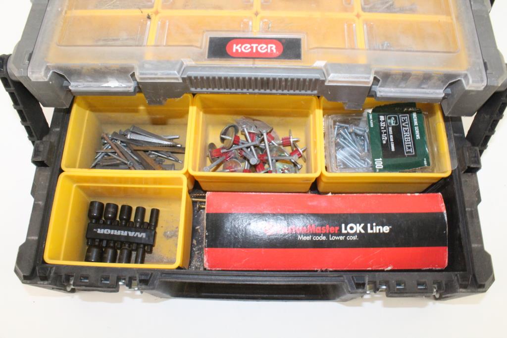 Keter Organizer And More, 30+ Pieces | Property Room