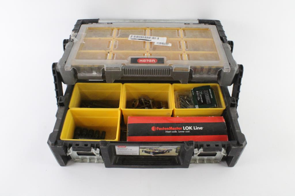 Keter Organizer And More, 30+ Pieces | Property Room