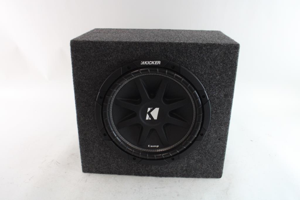 Kicker 12" Subwoofer Enclosure | Property Room