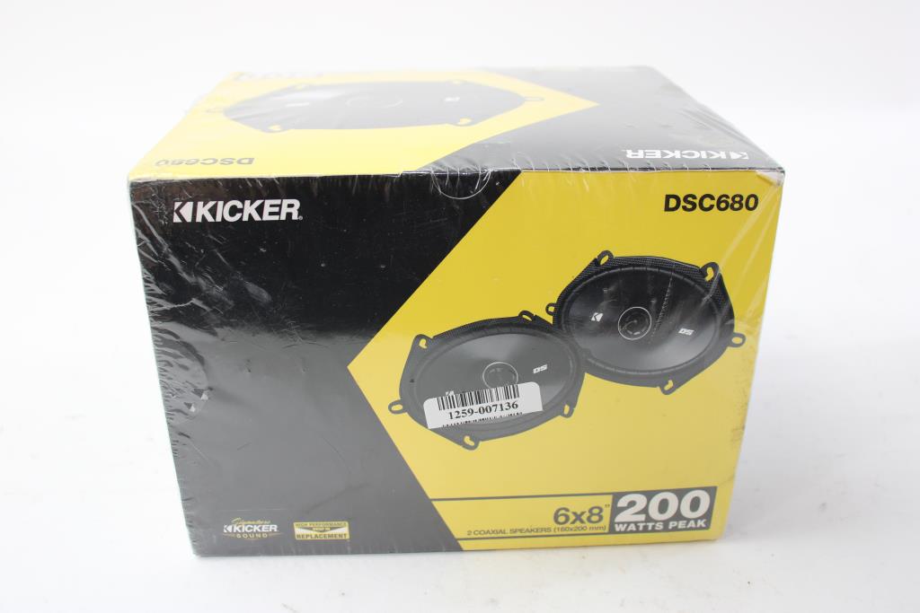Kicker 2 Coaxial Speakers | Property Room