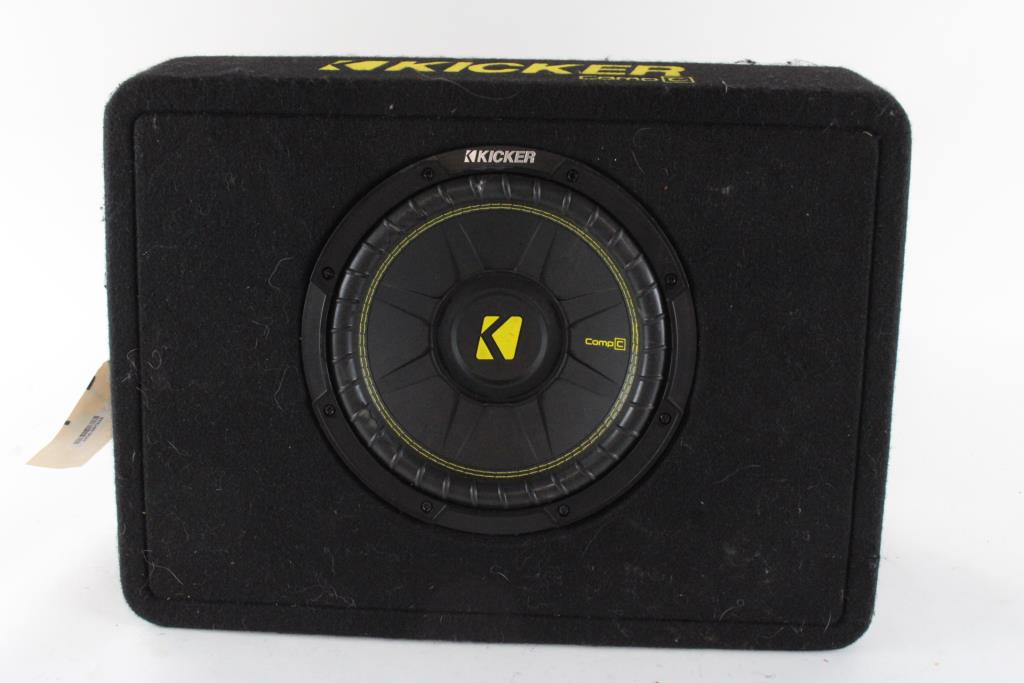 Kicker Comp Subwoofer With Box | Property Room