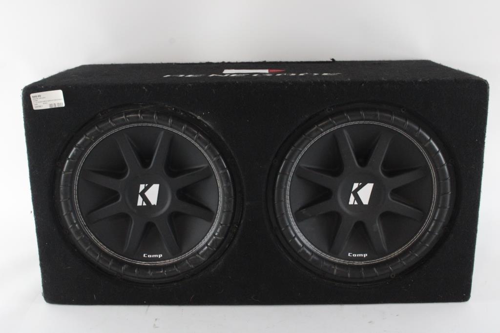 Kicker Comp Subwoofer With Box | Property Room