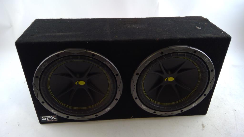 Kicker Comp Subwoofers In Box | Property Room