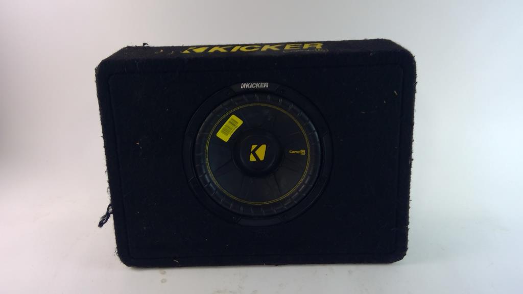 Kicker CompC 10" Enclosed Subwoofer | Property Room