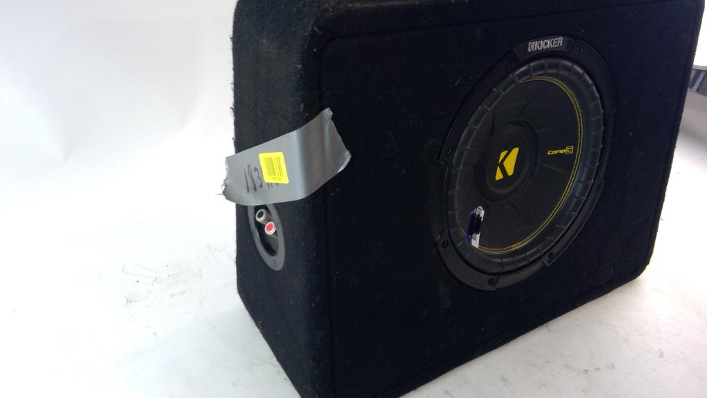 Kicker CompC Subwoofer With Box | Property Room