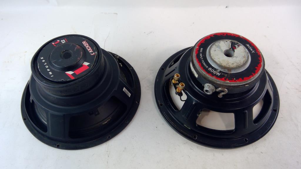 Kicker Impulse Speakers | Property Room