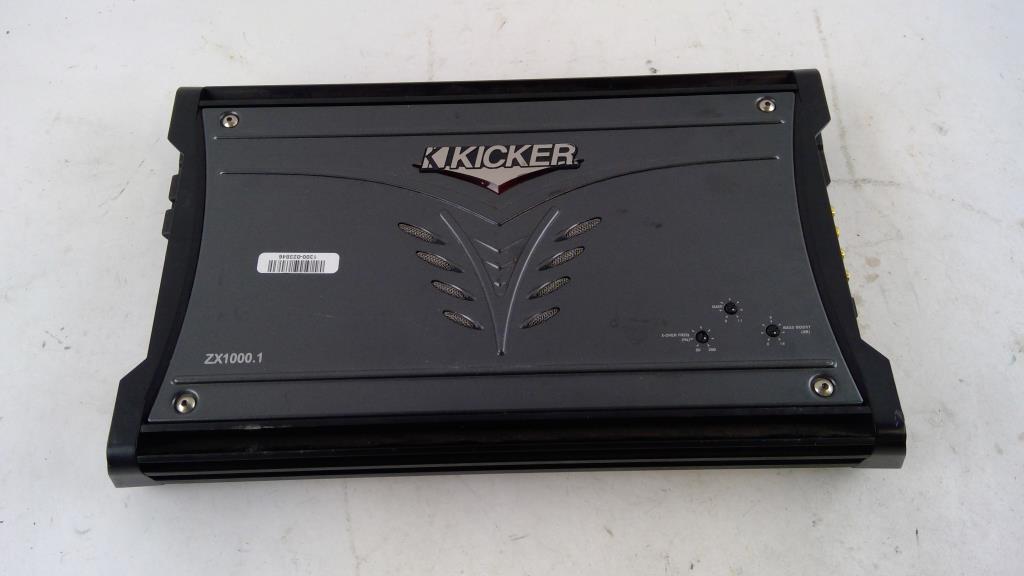 Kicker ZX1000 Amplifier | Property Room