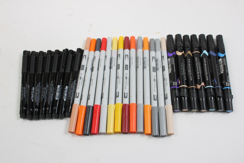 Kingart Watercolor Pencil Set, Copic Markers And More 10+ Pieces ...