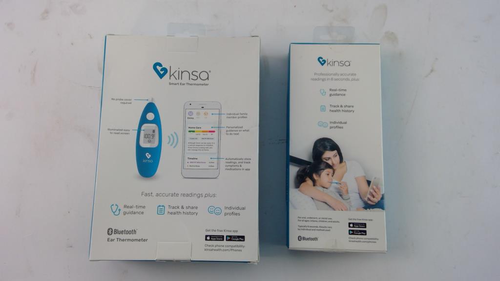 Kinsa Thermometers, 2 PIeces | Property Room