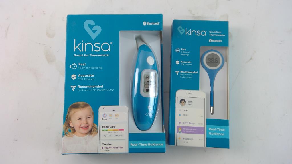 Kinsa Thermometers, 2 PIeces | Property Room