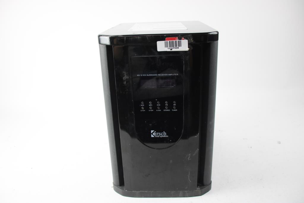 Kirsch Loud Speakers K3 5.1ch Surround Reciever Amplifier | Property Room