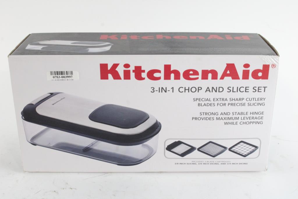 Kitchen Aid 3 In 1 Chop And Slice Set | Property Room