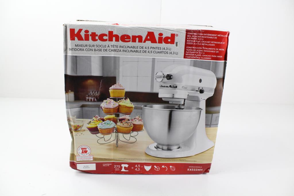 Kitchen-Aid K45SSWH Mixer | Property Room