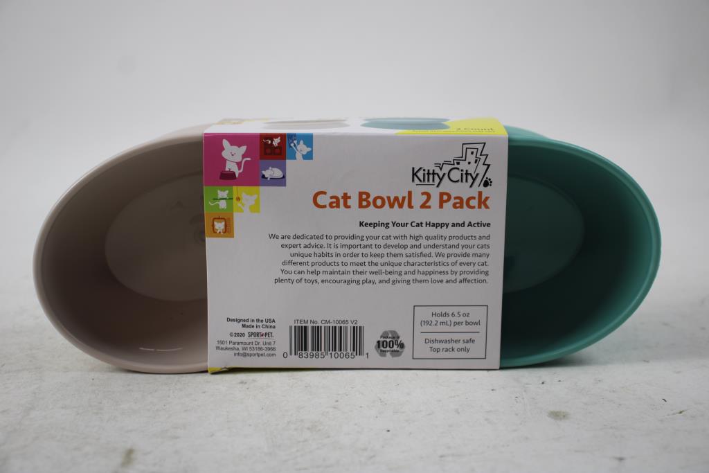 Kitty City Cat Bowl 2 Pack | Property Room
