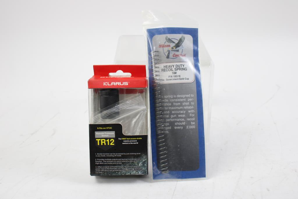Klarnus Remote Pressure Switch, Nebo Scope Attachment And Wilson Combat ...