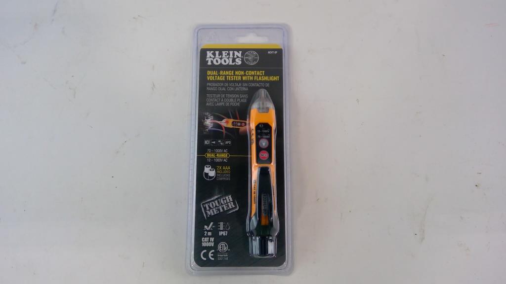 Klein Tools Dual-range Non-contact Voltage Tester With Flashlight ...