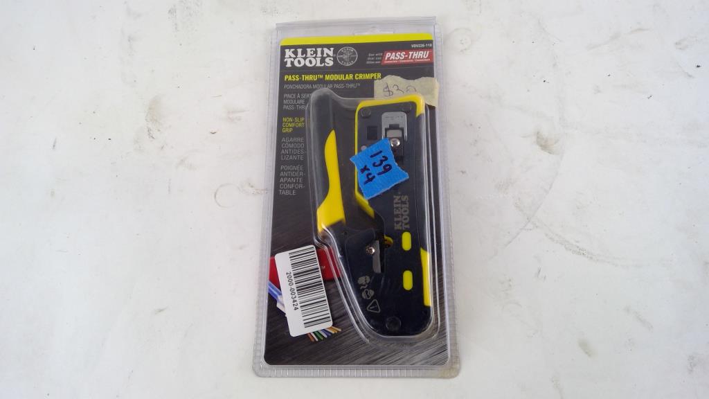 Klein Tools Pass-thru Modular Crimper | Property Room