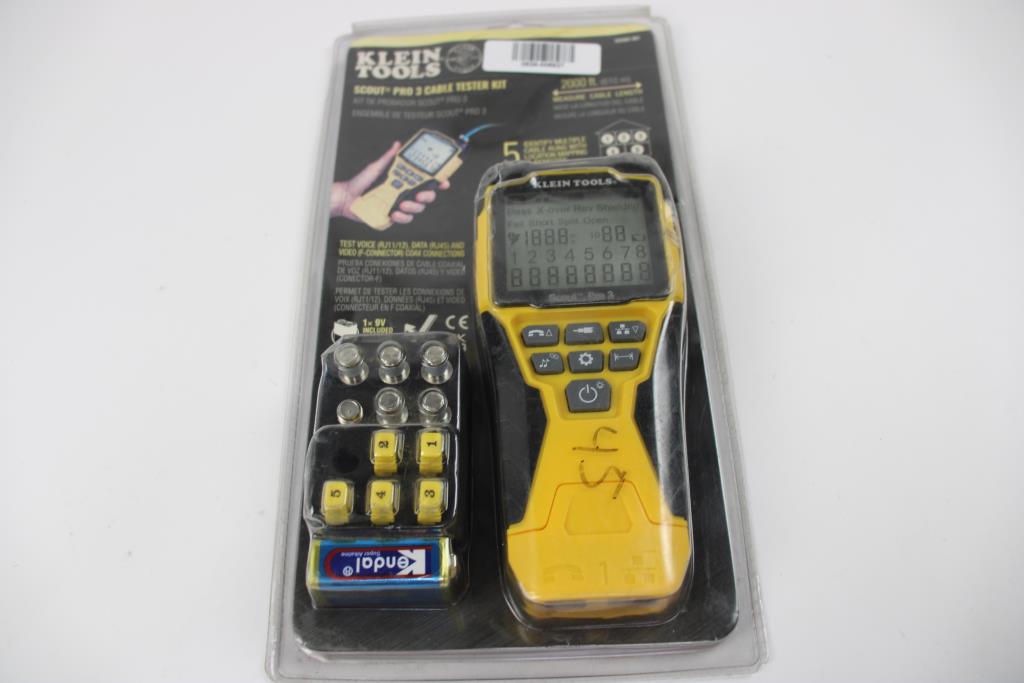 Klein Tools Scout Pro 3 Cable Tester Kit | Property Room