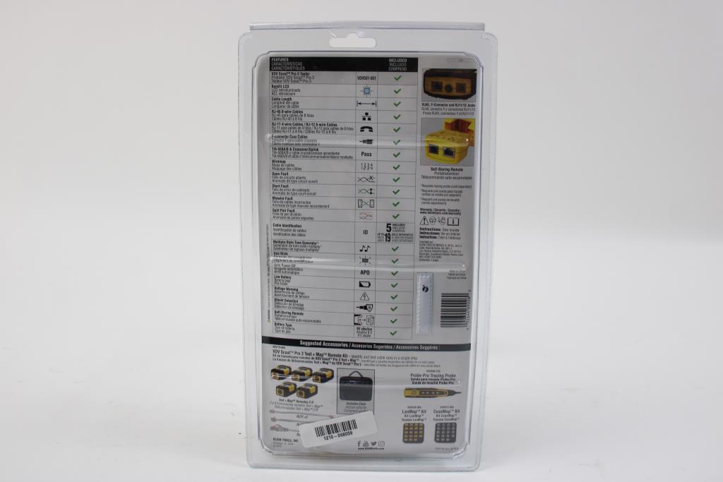 Klein Tools VDV Scout Pro 3 Tester Kit | Property Room