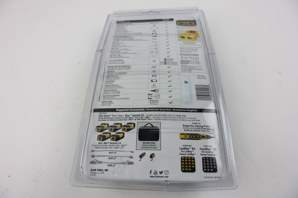 Klein Tools VDV Scout Pro 3 Tester Kit | Property Room