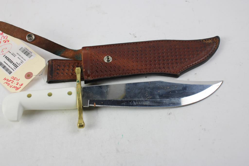 Knive White Handle Bowie | Property Room