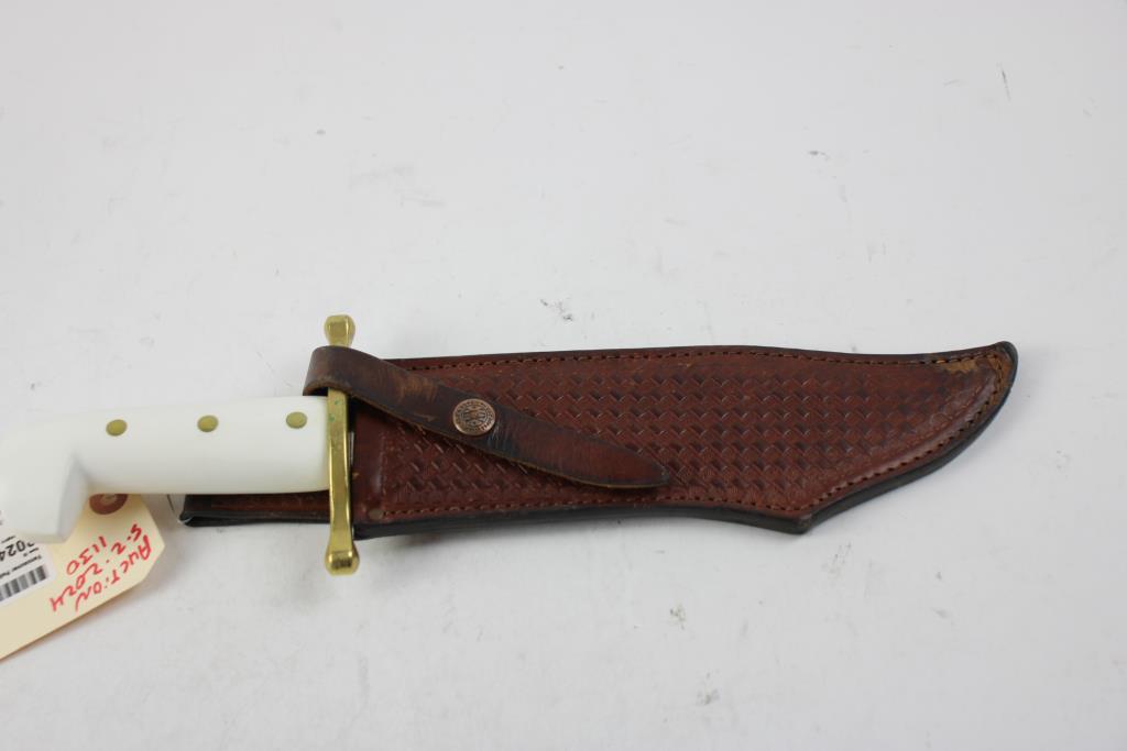 Knive White Handle Bowie | Property Room
