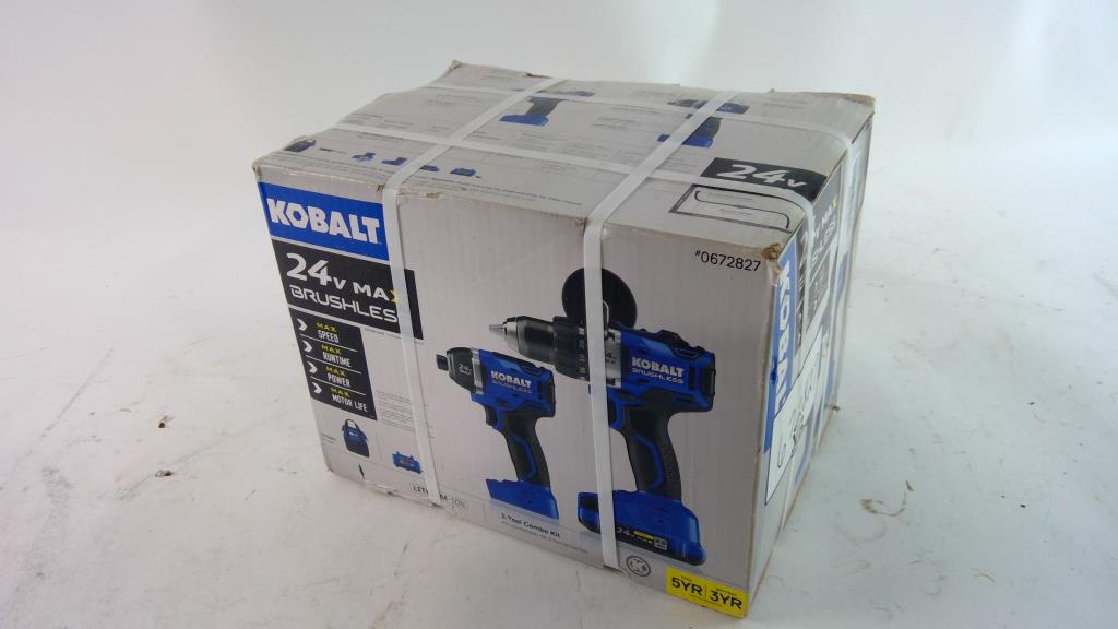 Kobalt 24v Max Brushless 2-Tool Combo Kit | Property Room