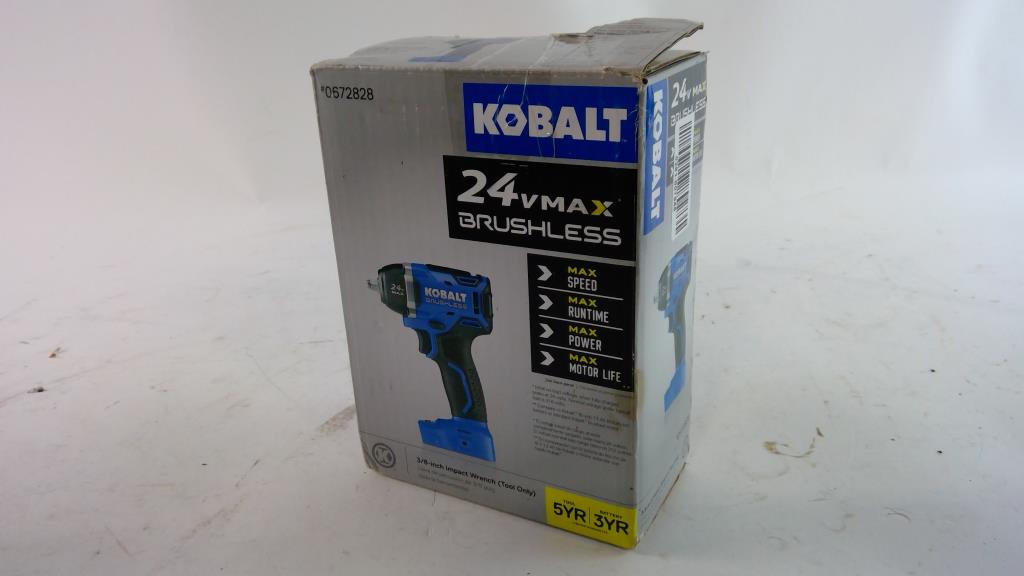 Kobalt 24v Max Brushless 3/8" Impact Wrench | Property Room