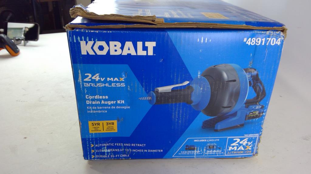 Kobalt Drain Auger Kit | Property Room