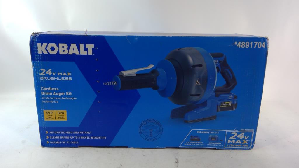 Kobalt Drain Auger Kit | Property Room