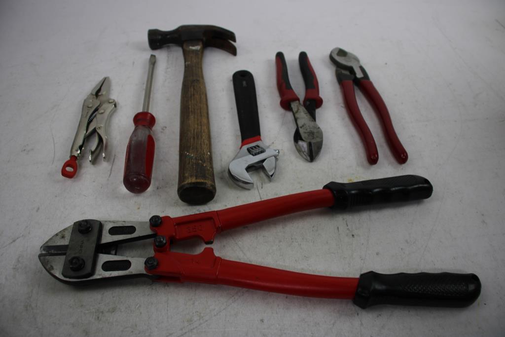 Kobalt Hammer, Klein Tools Wire Cutters, And More, 15+ Pieces ...