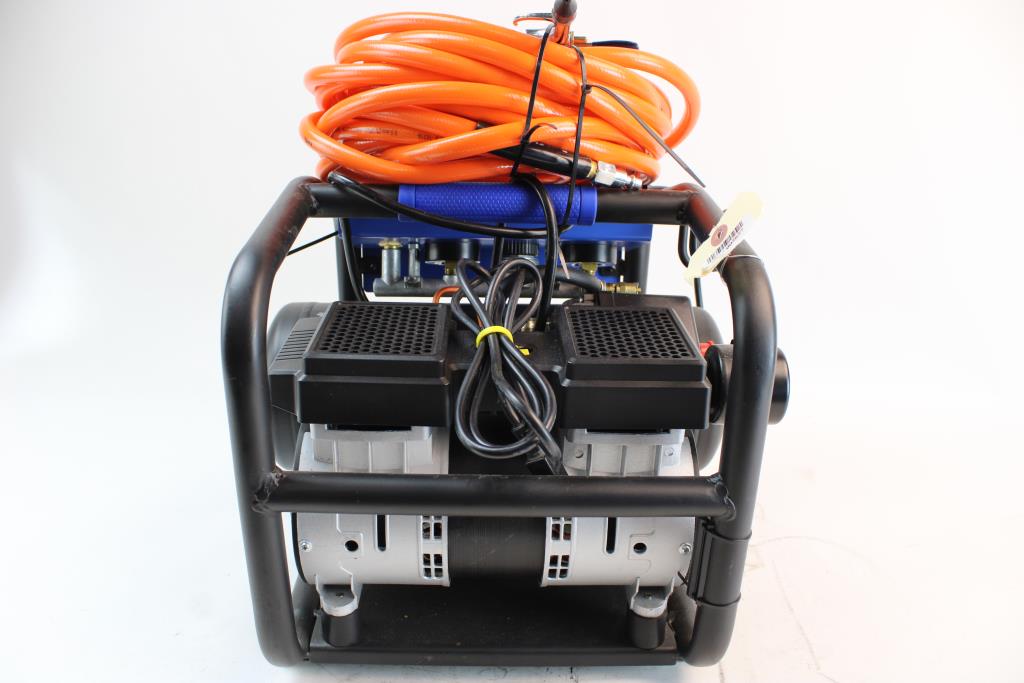 Kobalt QUIET TECH 2-Gallon Single Stage Portable Electric Hot Dog Air ...