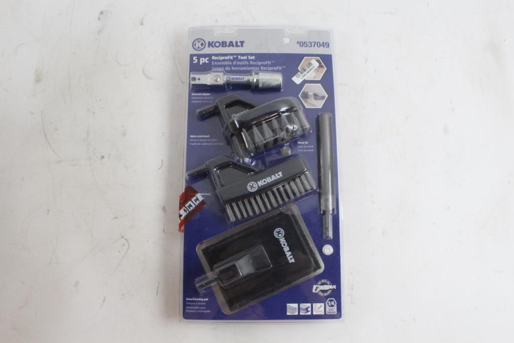 Kobalt ReciproFit Tool Set And More, 5+ Pieces | Property Room