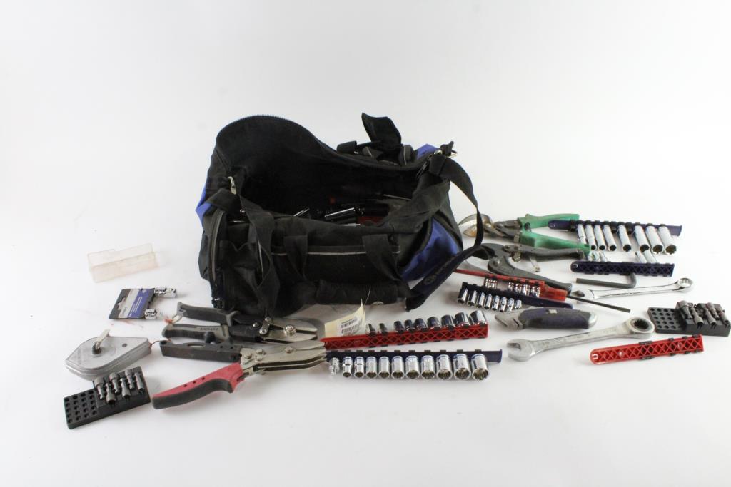 Kobalt Tool Bag With Tools, 10+ Pieces | Property Room
