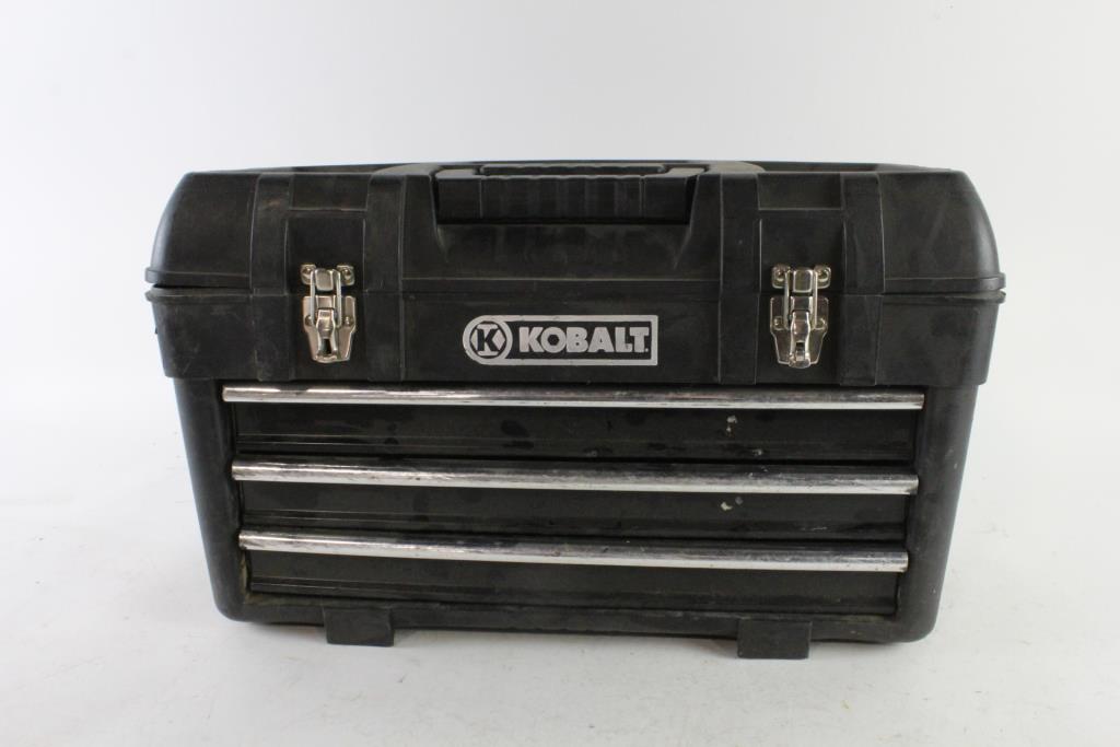 Kobalt Tool Box And More 3 Pieces Property Room Kobalt Tool Box And More 3 Pieces Property Room