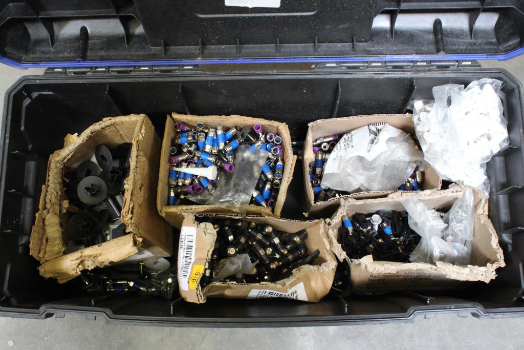 Kobalt Tool Box, Cable Connectors Unknown Brand 20+ Pieces | Property Room