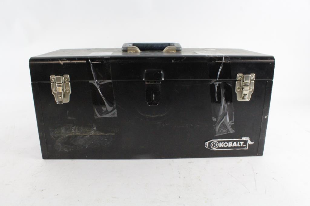 Kobalt Tool Box With Handtools, 30+ Pieces | Property Room