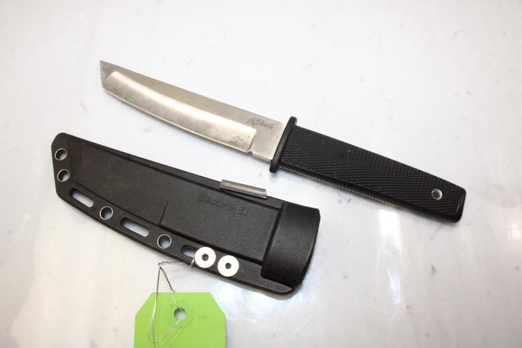Kobun Tanto Cold Steel Fixed Blade Knife With Sheath | Property Room