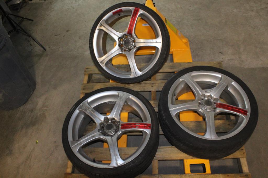 Kon 18" Rims, 3 Pieces | Property Room