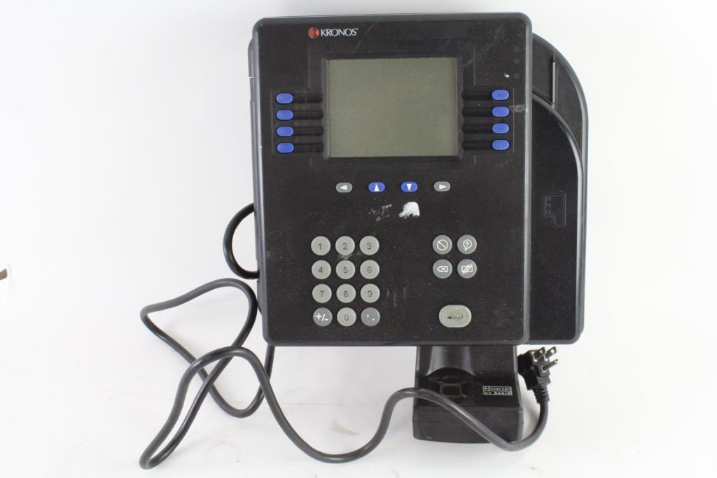 Kronos 4500 Time Clock Property Room
