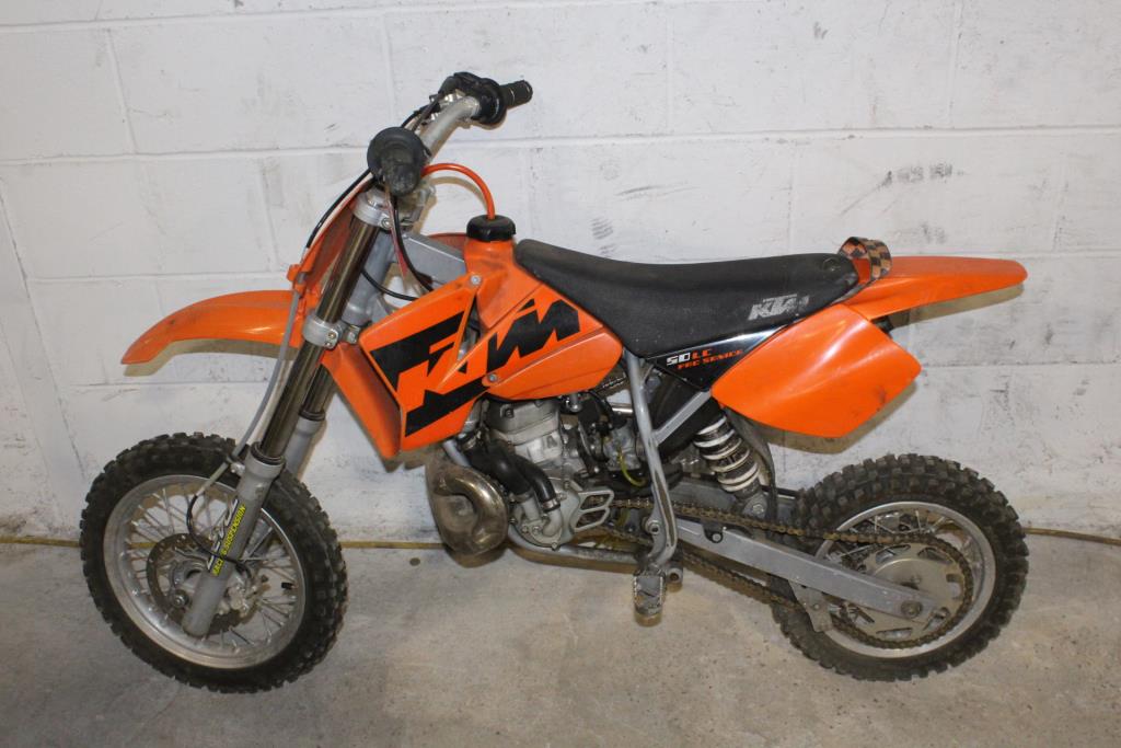 KTM 50LC Pro Senior Dirtbike | Property Room