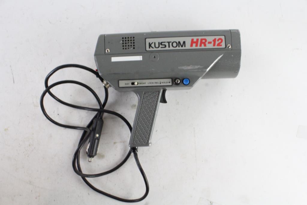 Kustom Police Radar | Property Room