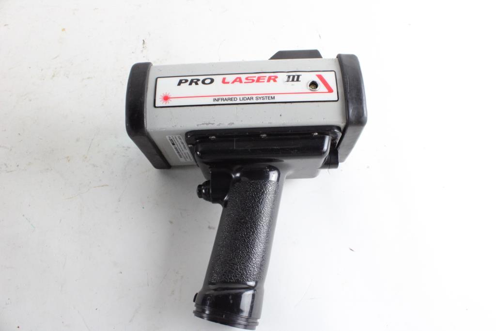 Kustom Signals Inc. Pro Laser III Infrared Lidar System Radar ...